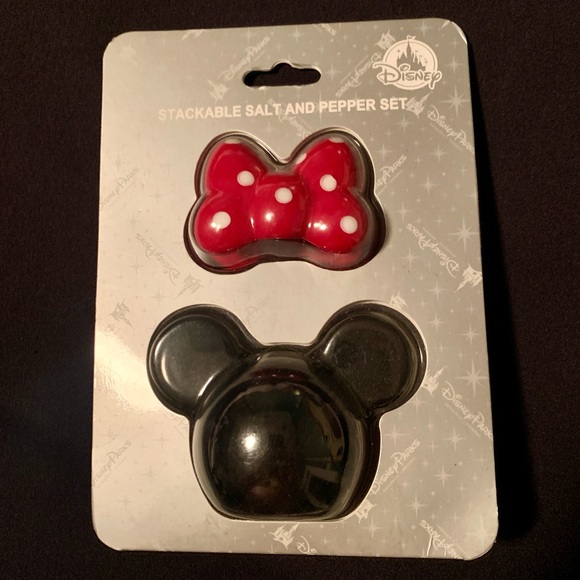 Disney | Kitchen | Disney Red And Black Stackable Set | Poshmark